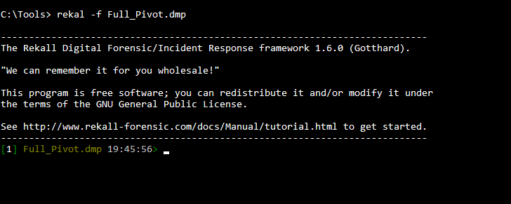 Digital Forensics With Google Rekall